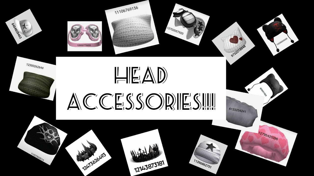 Head accessories codes for roblox #roblox #hsl #brokenheaven # ...