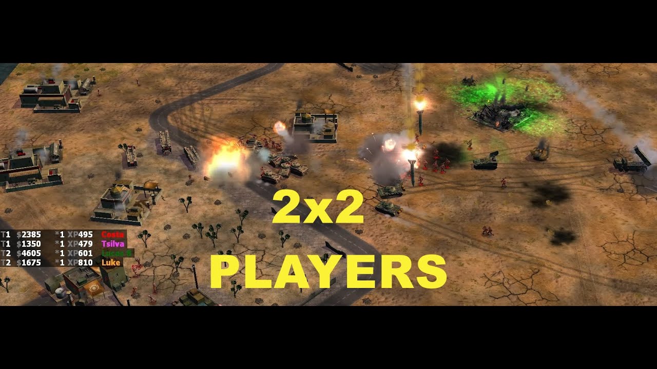 Command & Conquer The End Of Days (TeoD): 2 vs 2 - YouTube