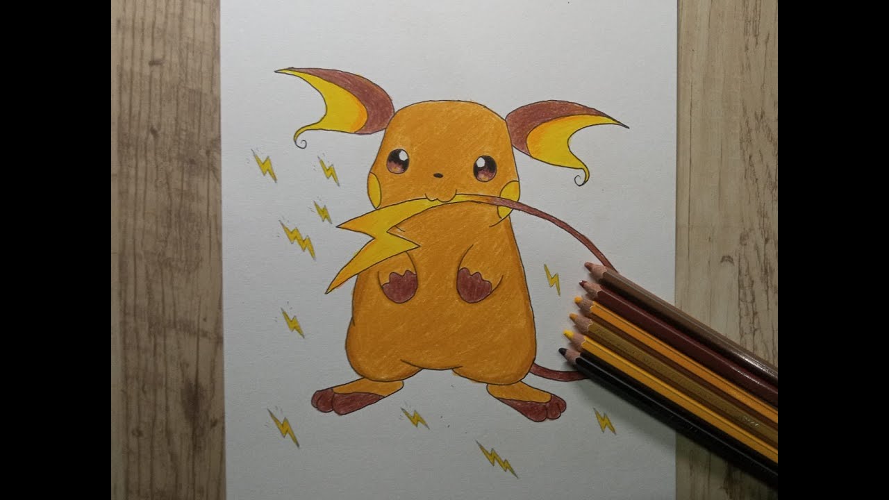 How to Draw Raichu | Pokemon - YouTube