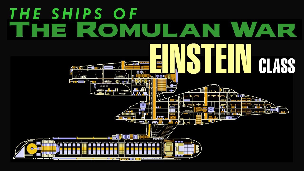 THE ROMULAN WAR: Einstein-class cruiser - YouTube