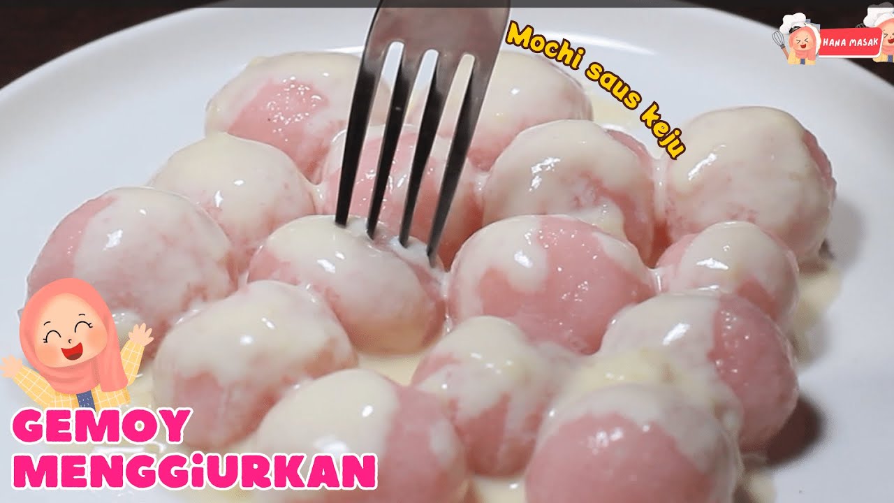 BIKIN CEMILAN SIMPLE, MOCHI PINK GEMOY YANG KIYOWOOO - YouTube