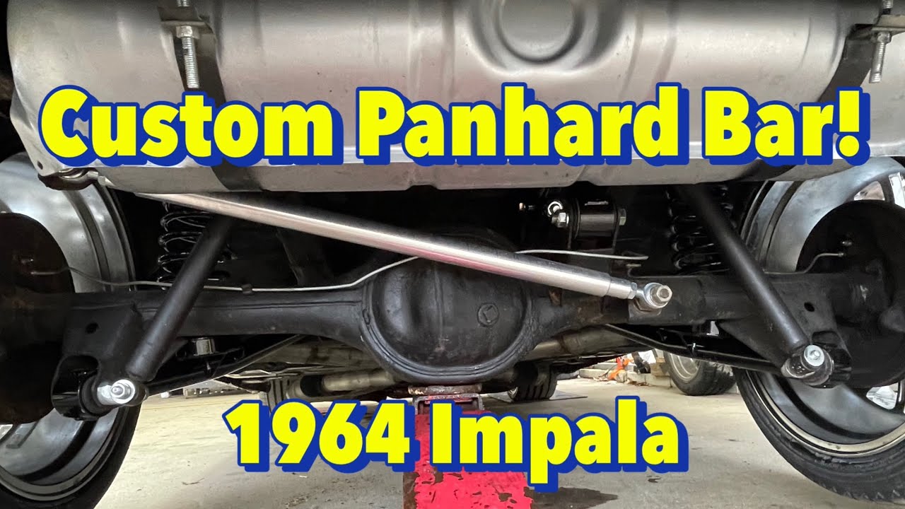 Building a double adjustable panhard bar for my 1964 Impala - YouTube