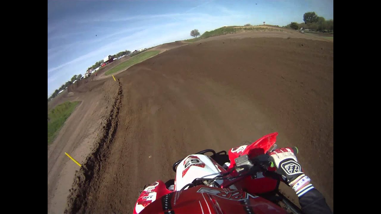 Sunset Ridge MX Quad Only Plus 25 Moto 1 - YouTube
