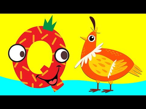 Q for Quail | Alphabet Phonics | Learn to Read Letter Sounds with Animals