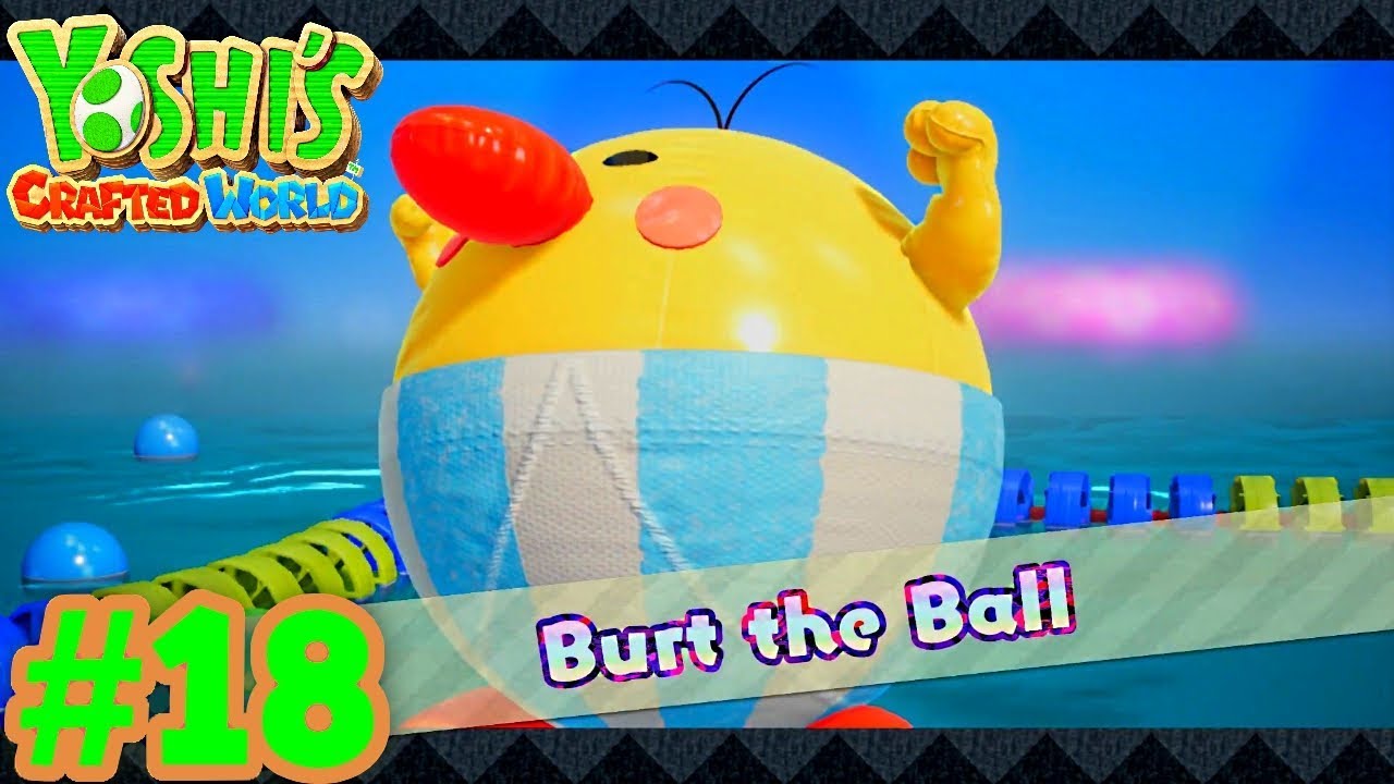 Yoshi's Crafted World Co-op Gameplay (Nintendo Switch) Part 18 - Burt ...