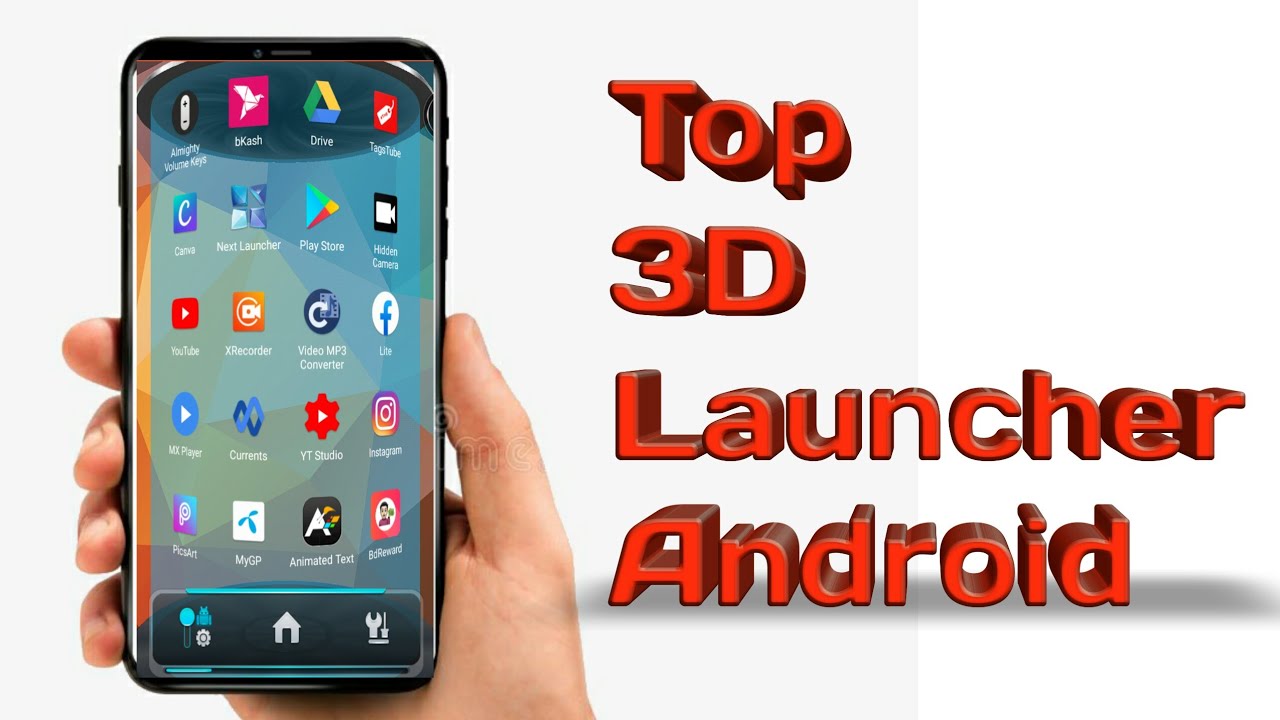 3D Hologram Launcher | Top 3D Launcher for Android - YouTube