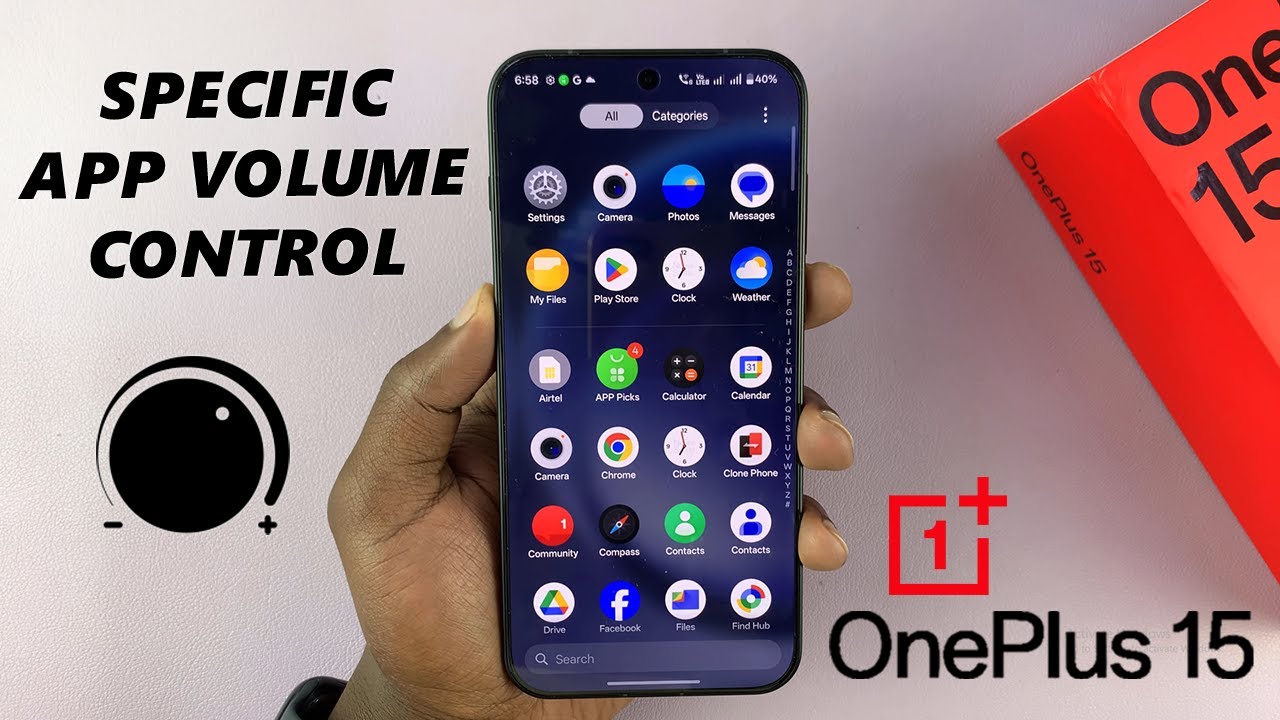 How To Enable / Disable App Specific Volume On OnePlus 15 - YouTube