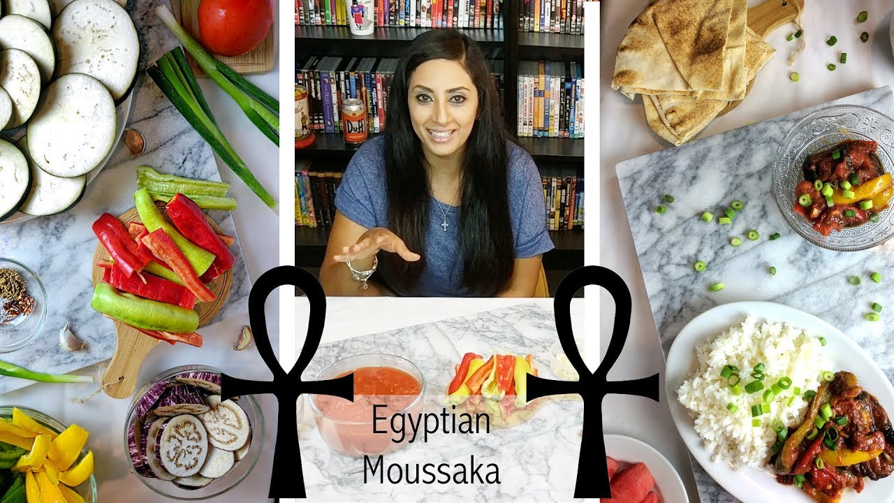 How to make Vegan Egyptian spicy eggplant dish Mesa'a'ah aka Moussaka ...