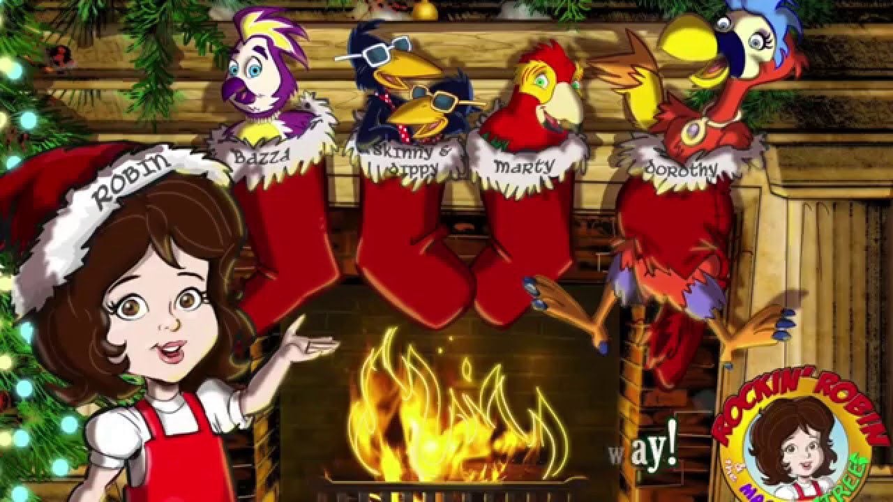 Rockin' Around the Christmas Tree by Rockin' Robin & The Magical Tree ...