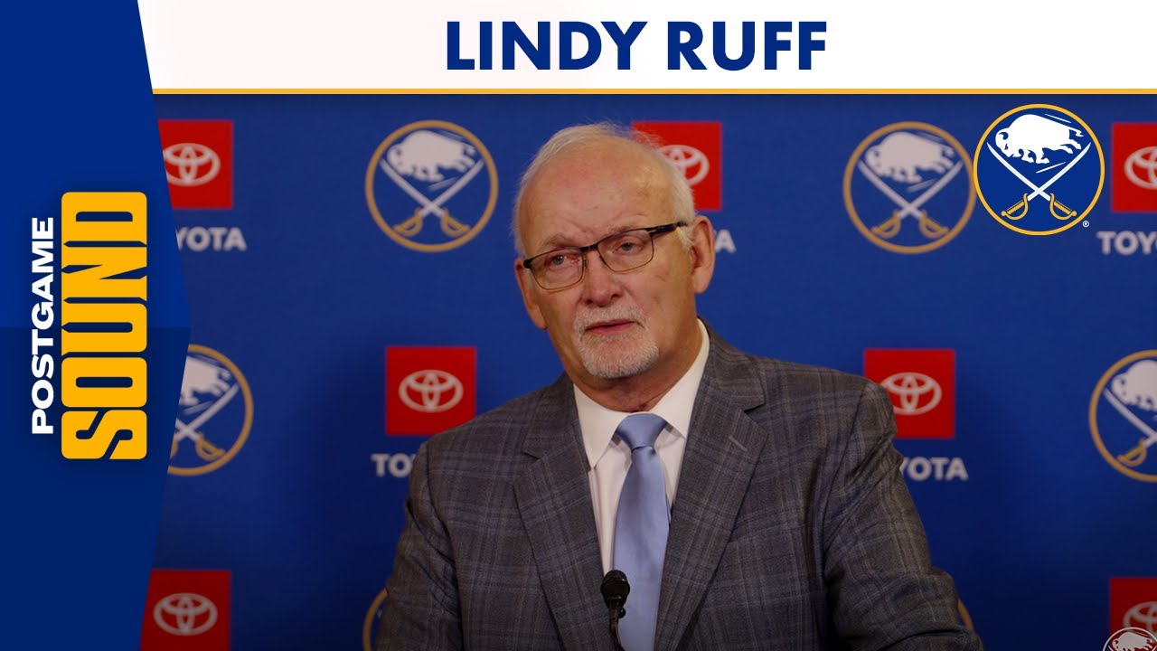 “We Have to Clean Up Those Mistakes” | Lindy Ruff After Loss to Florida ...