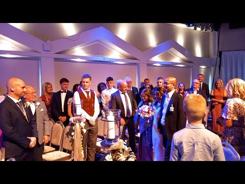 Keya & Jon's Wedding Ceremony- Bride's entrance to Air on the G string & A Whiter Shade of Pale