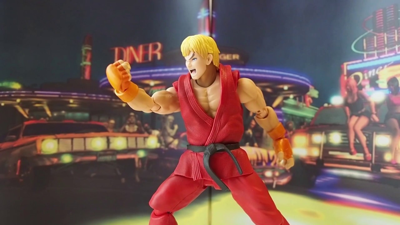 S H Figuarts Street Fighter Ken Masters Figure - YouTube