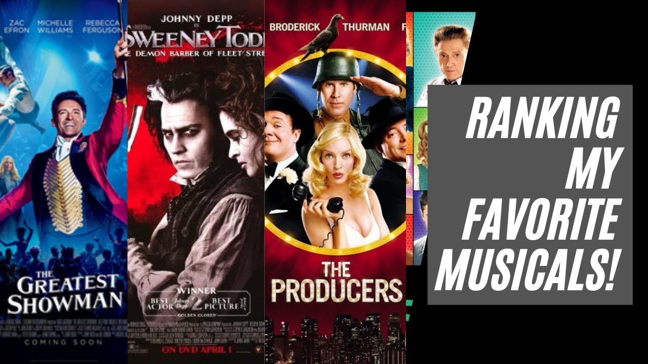 Top 5 BEST Musicals of All Time! (my list) - YouTube