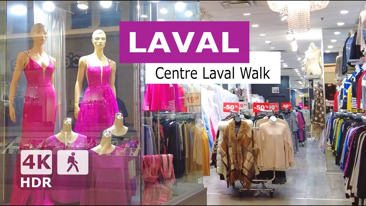 [ 4K ] Centre Laval Mall Walking Tour | Laval, Quebec, Canada 🇨🇦 2025 ...