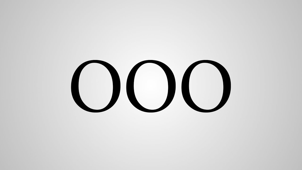 What Does OOO Stand For YouTube what-does-ooo-stand-for-youtube