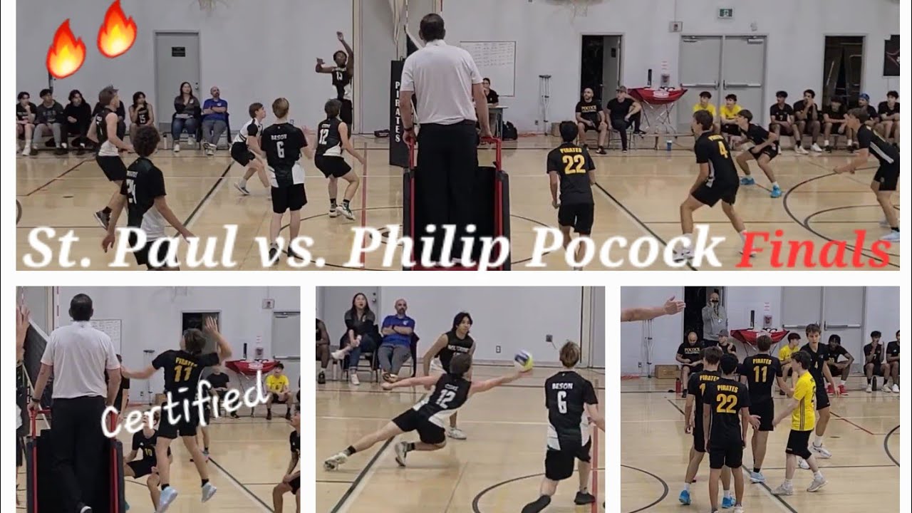 St. Paul S.S. vs. Philip Pocock (Finals) | ROPSSAA Senior Boys ...