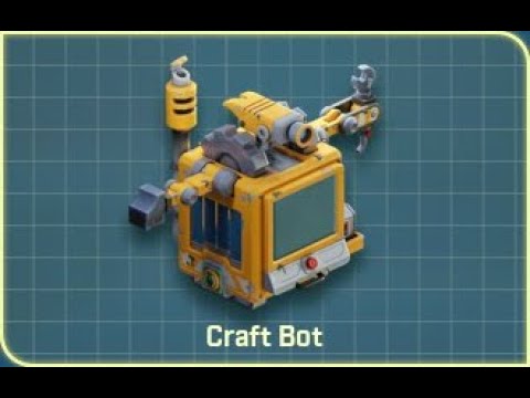 finally got a craft bot (scrap mechanic survival 3) - YouTube