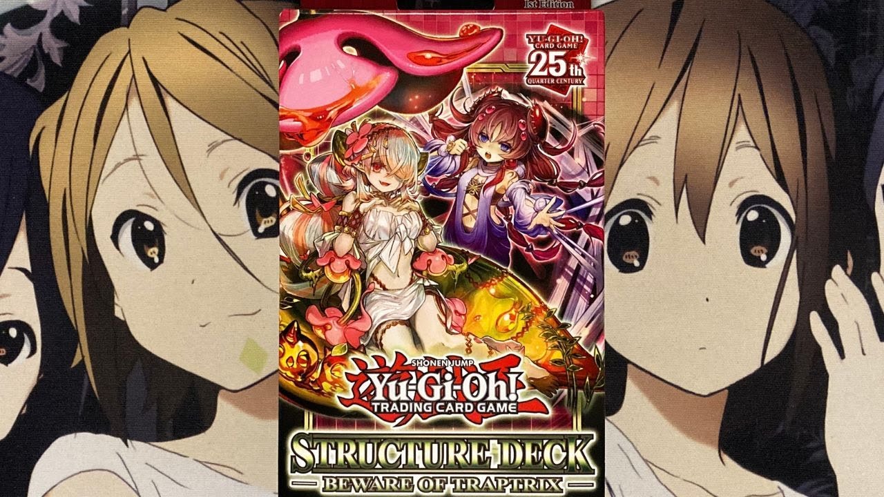 Opening My Beware of Traptrix Yugioh Structure Deck TCG - YouTube