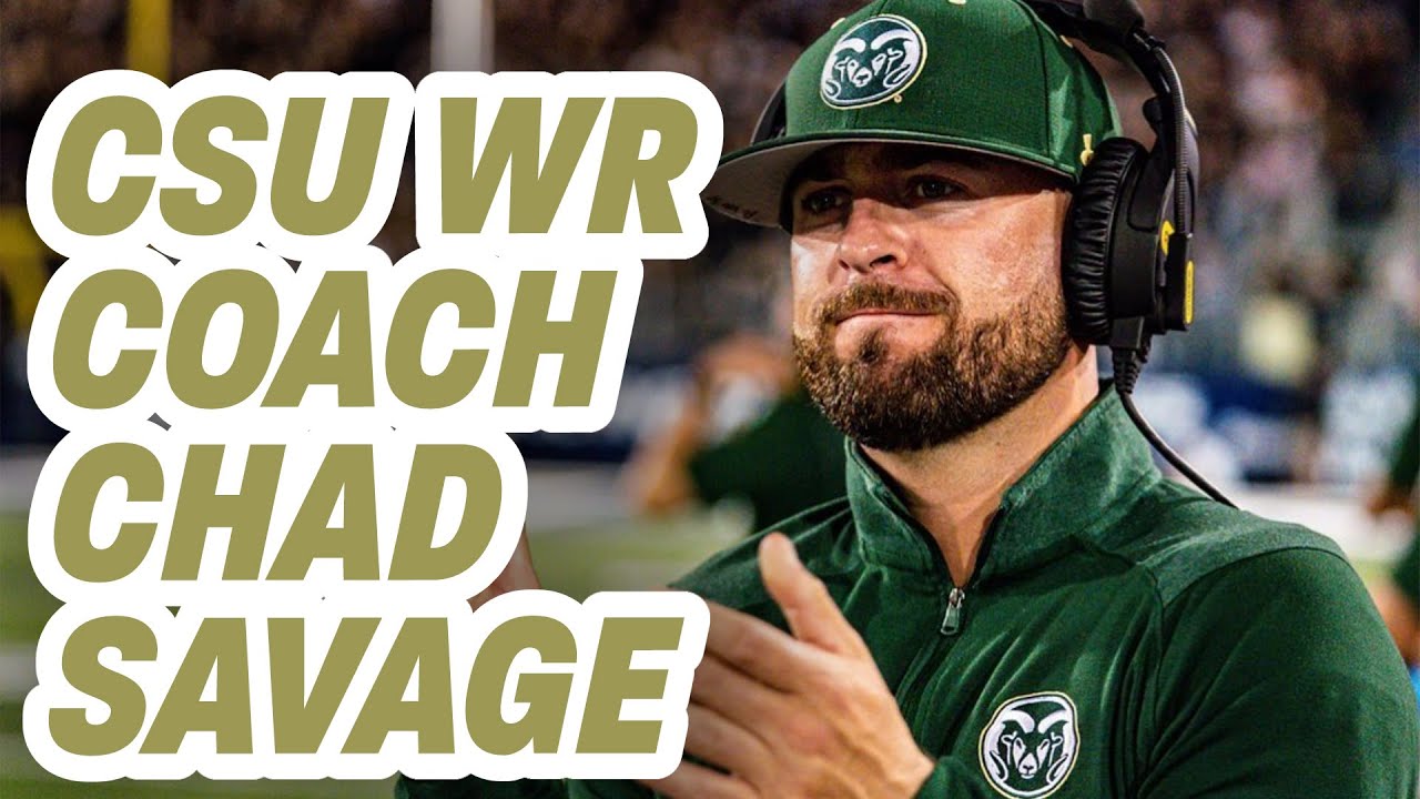 Colorado State WR Coach Chad Savage - YouTube