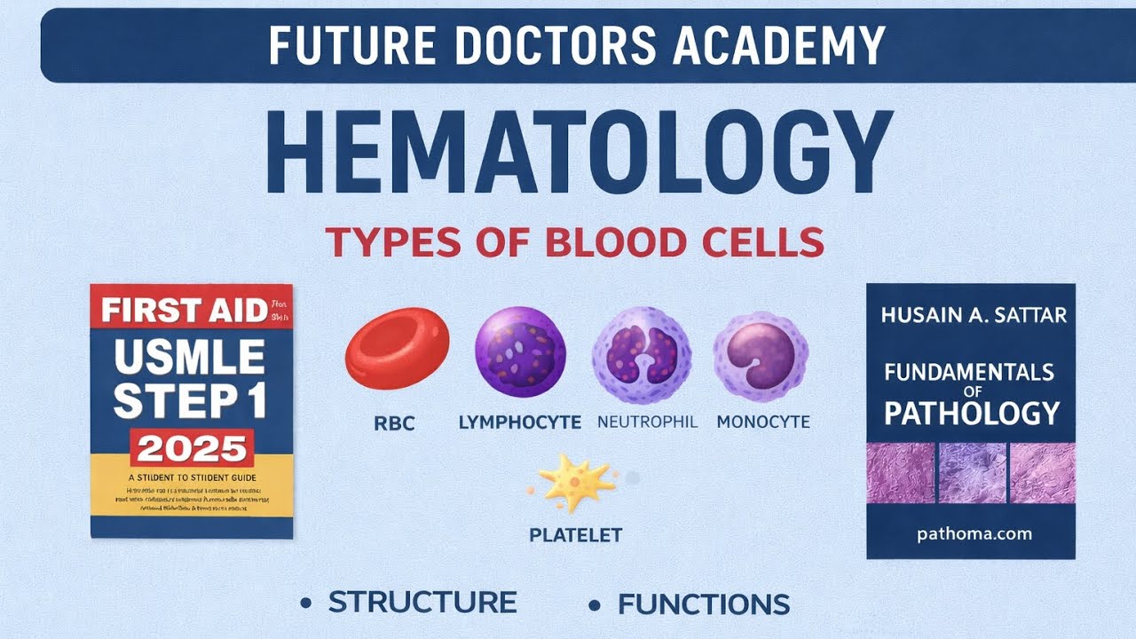 Hematology Lecture #3 (Blood cell types) - YouTube
