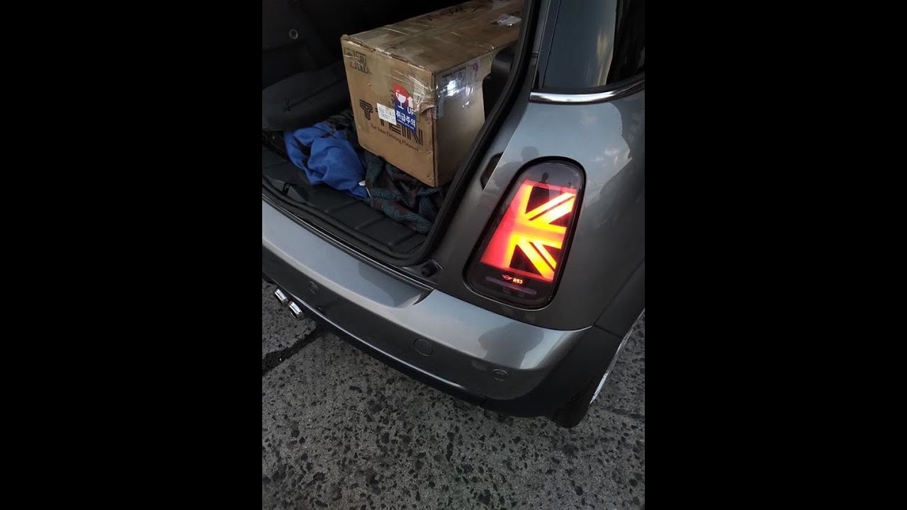 Mini Cooper Union Jack for 1st Gen ( R50 / R52 / R53 ) Full LED - YouTube