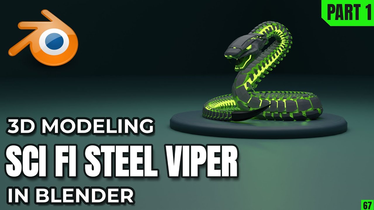 Modeling a Cybernetic Steel Viper – Part 1: Blueprints & Head Modeling ...