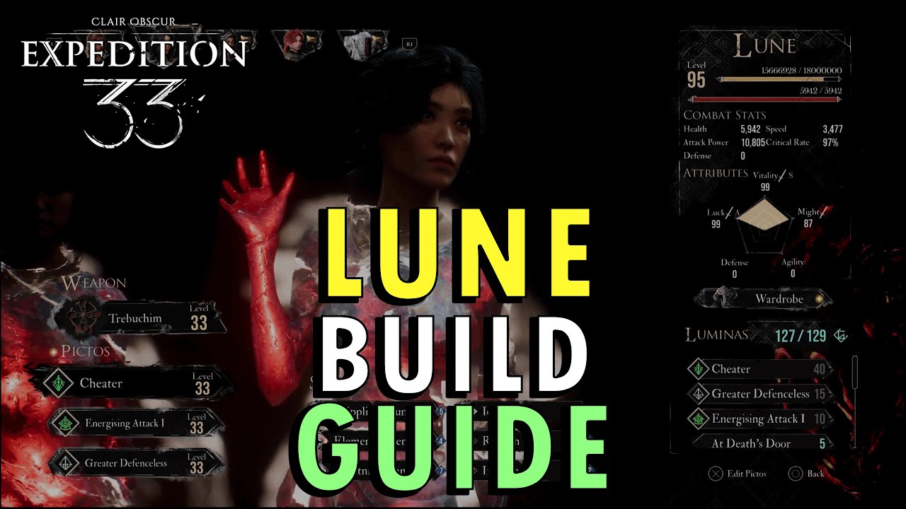 Clair Obscur: Expedition 33 – Best Lune Build Guide (+ Commentary ...