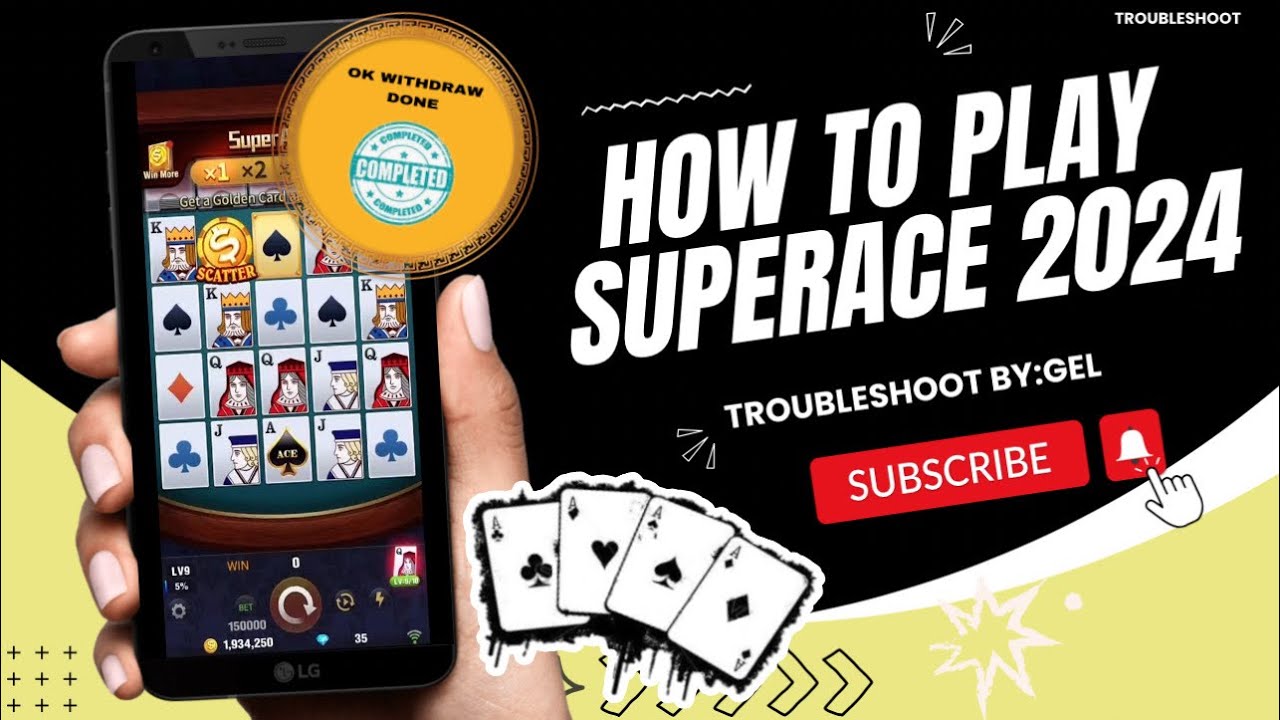HOW TO PLAY SUPER ACE 2024 | SUPER ACE WITHDRAW | STEP BY STEP TUTORIAL ...