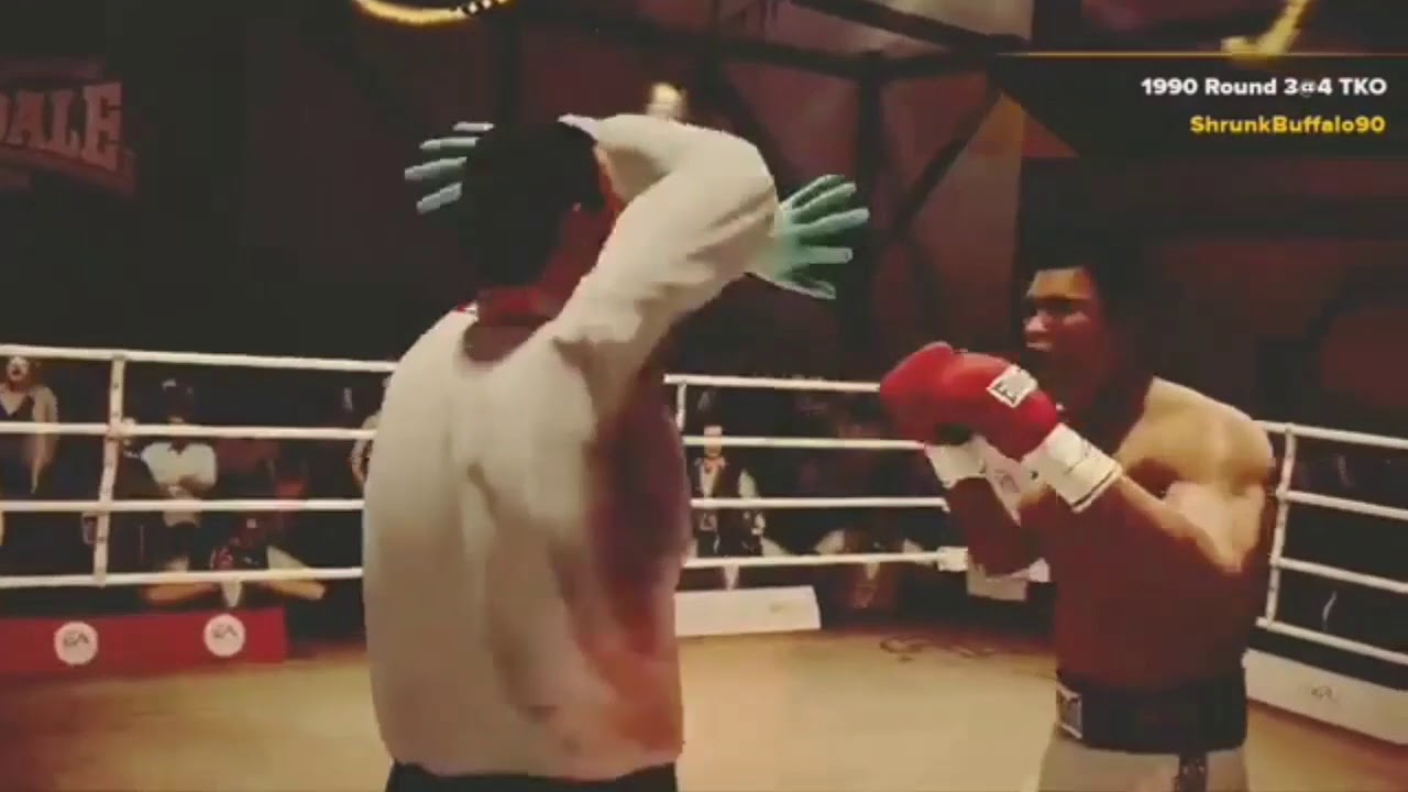 FIGHT NIGHT CHAMPION ALI VS HOLYFIELD 2 FIGHT INTRO - YouTube