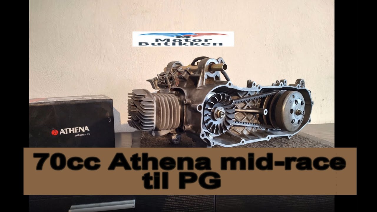 70cc Athena mid-race til PGO - YouTube