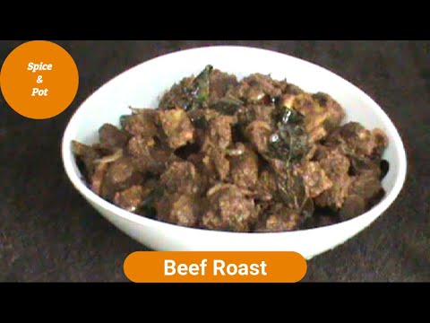 Beef Roast / Kerala Beef Roast / Beef Varattiyathu / Beef Fry - YouTube