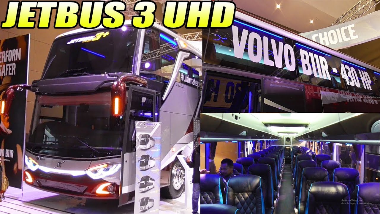 TERBARU..!!! BUSWORLD INDONESIA 2019 | Review Bis VOLVO B11R Jetbus 3 ...