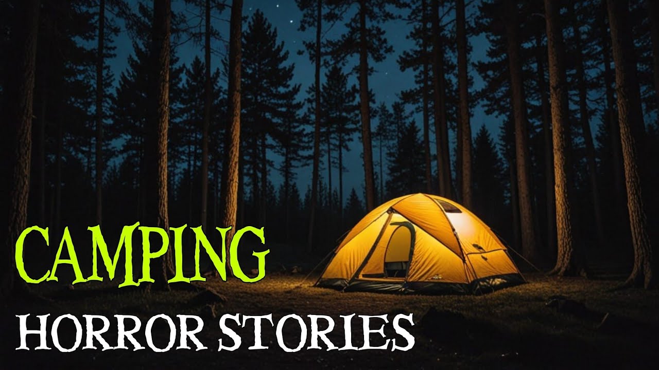 8 Scary Creepy Camping Horror Stories | With Rain Sound - YouTube