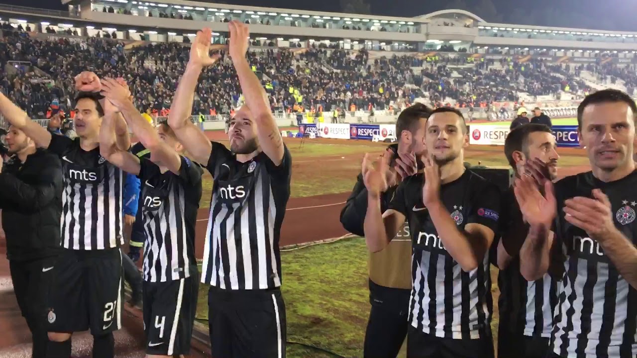 Partizan-Young Boys proslava 1 - YouTube