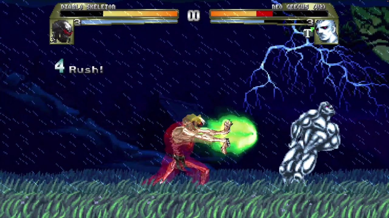 DIABLO SKELETON VS NEO GEEGUS (LEGENDARY FIGHTERS OF CAPCOM & SNK ...