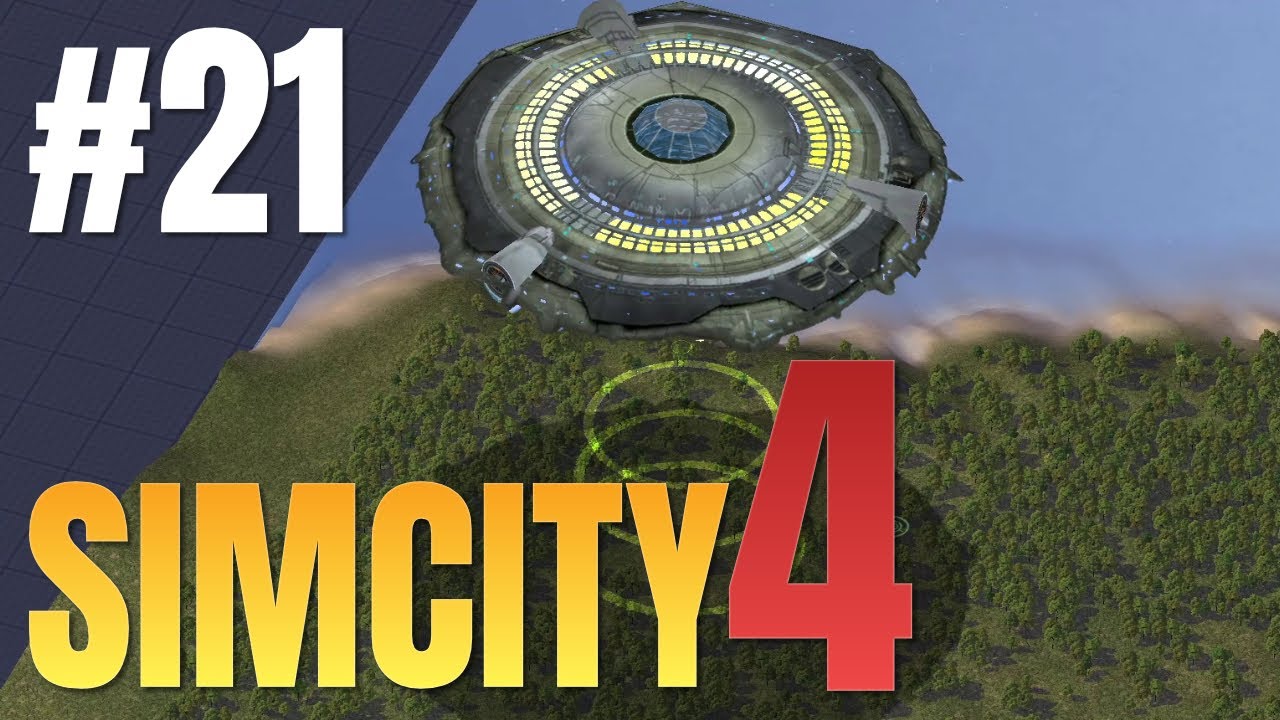 Inwazja UFO 🛸 i nowe miasto fabryczne [SimCity 4 #21] - YouTube