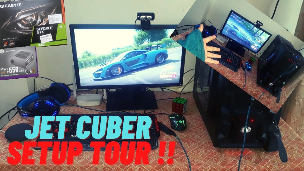 Jet Cuber's Gaming Setup Tour [2021] - YouTube