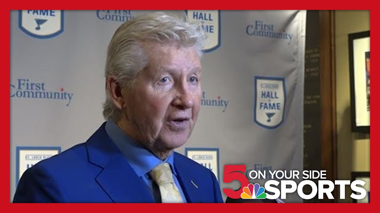 Blues Hall of Famer Garry Unger talks at team's 2024 induction ceremony ...