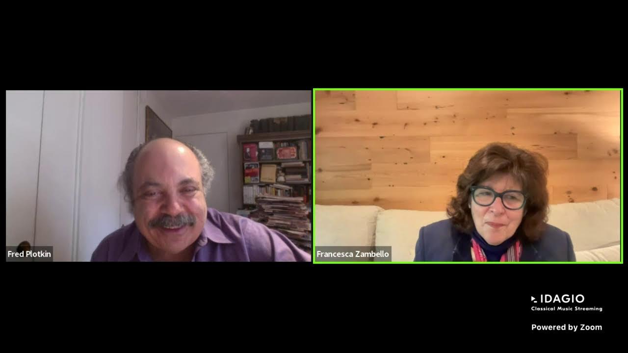 Fred Plotkin on Fridays: Francesca Zambello - YouTube