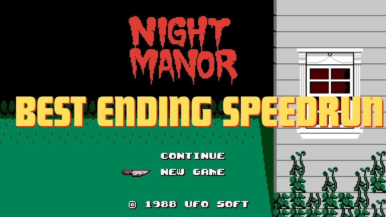 Night Manor BEST Ending Speedrun - YouTube