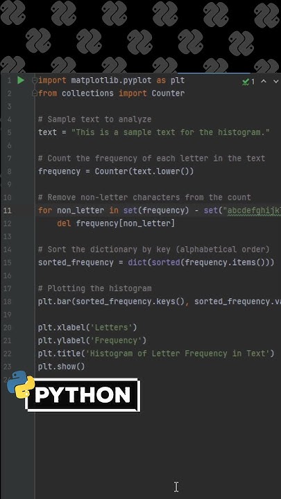 Create Stunning Histograms in Python: A Step-by-Step Guide #codingtips #programming #tutorial ...