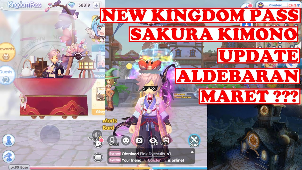 NEW KINGDOM PASS! UPDATE ALDEBARAN MARET? Ragnarok X Next Generation ...