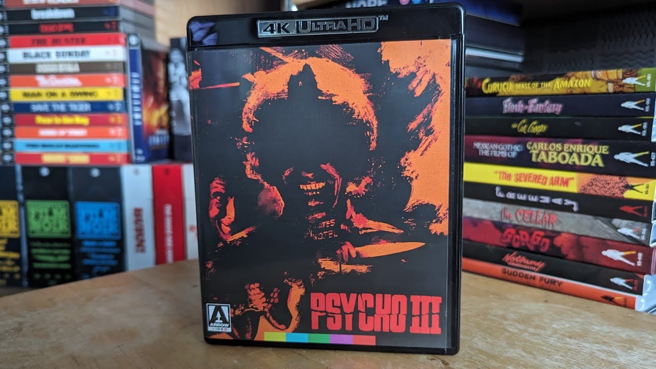 Halloween Spotlight: Psycho III 4K Review | Limited Edition Box Set ...