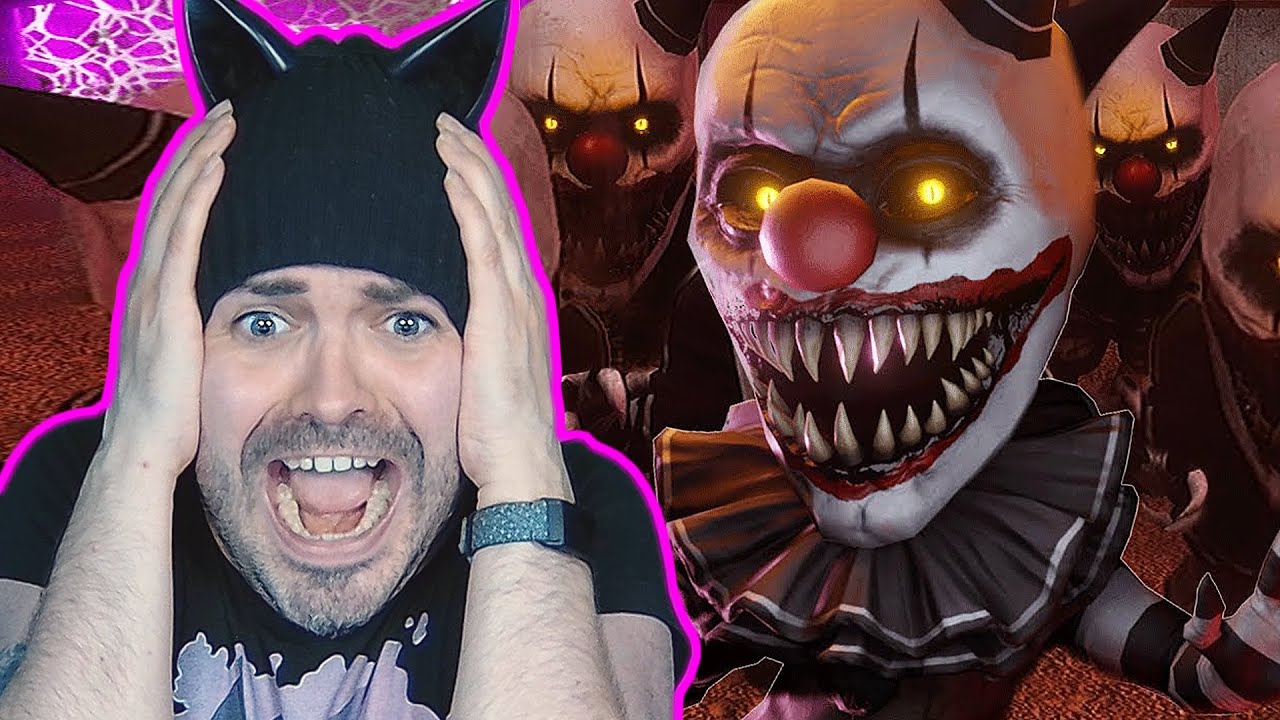 RUN FROM THE KILLER CLOWNS!! | Dark Deception | Crazy Carnevil - YouTube
