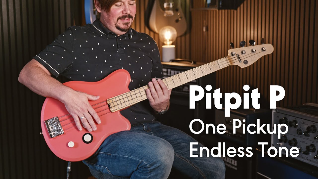 Pitpit P Short Scale Bass: One Pickup, Endless Tone - YouTube