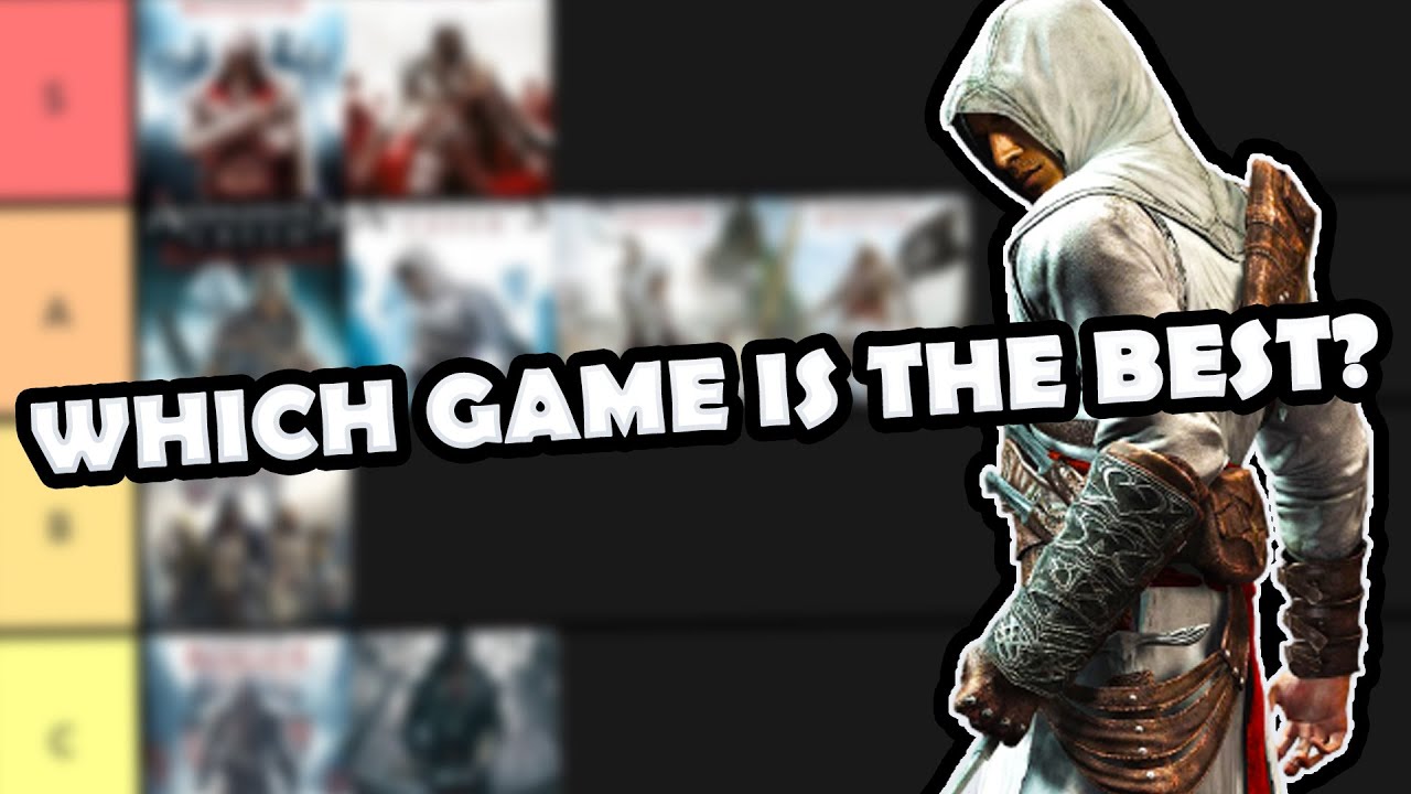 The ULTIMATE Assassin's Creed Tier List Ranking - YouTube