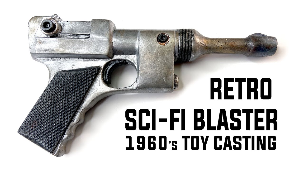 Custom Retro Sci-Fi Blaster Build from a Rare 1960s Toy Casting - YouTube