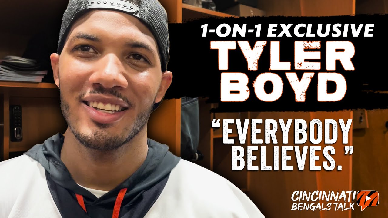 Tyler Boyd on His Future with Bengals, Team Chemistry and More | 1-on-1 ...