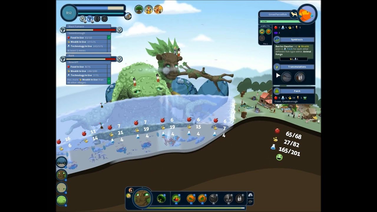 Reus Let's Play With CMeeCraft Ep 5 Swamp Wars - YouTube