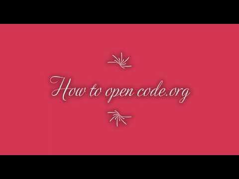 How to open code.org💻on laptop/pc - YouTube